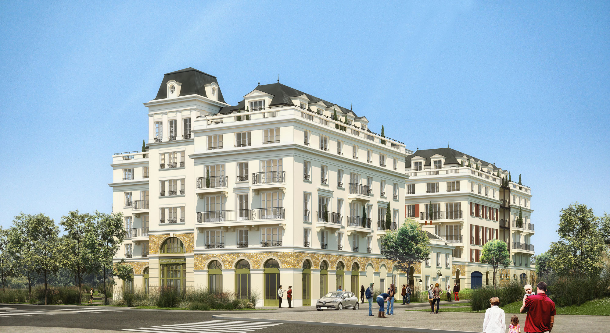 Chelles – Arches gallery | Paris Classical Architecture