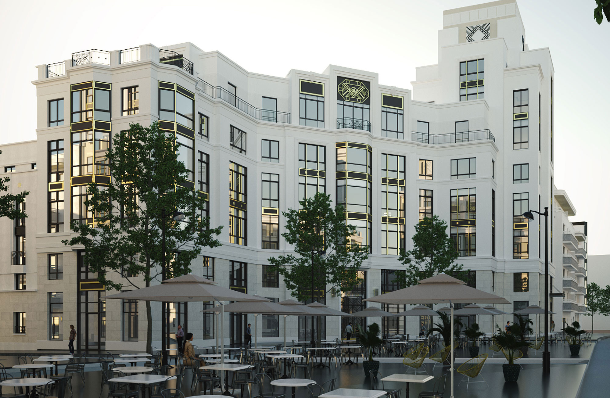 Chessy – Place Octogonale | Paris Classical Architecture