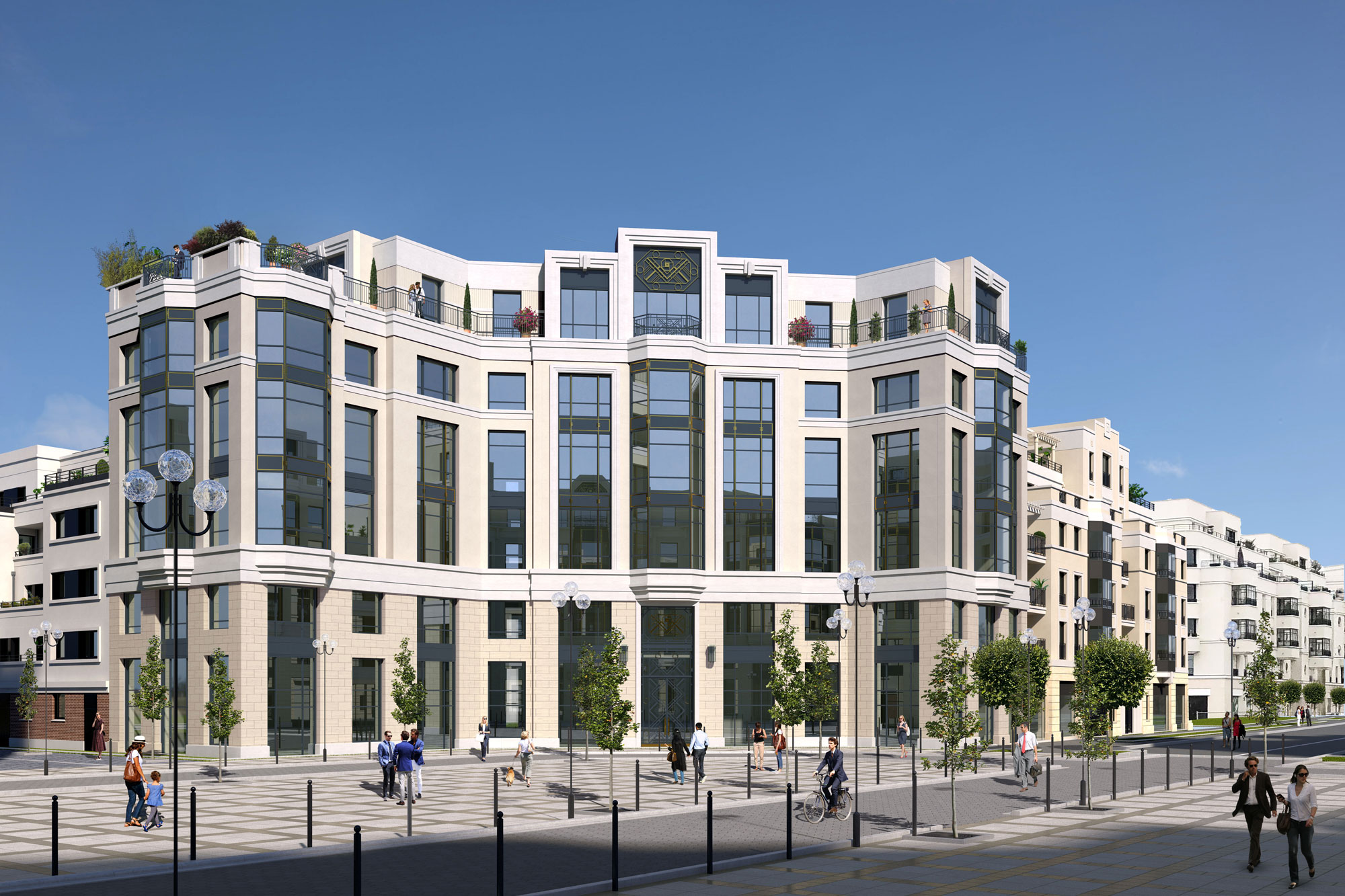 Chessy – Place Octogonale | Paris Classical Architecture