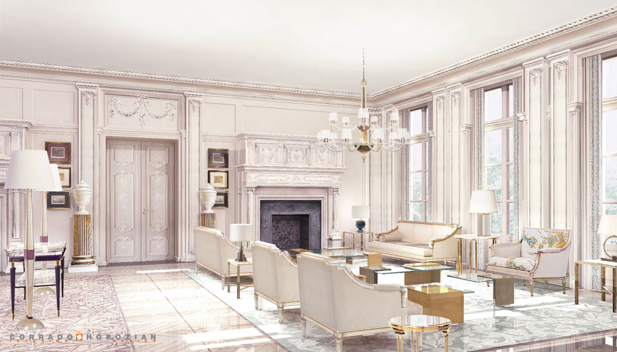 Moscow Russia – Villa Arbat | Paris Classical Architecture