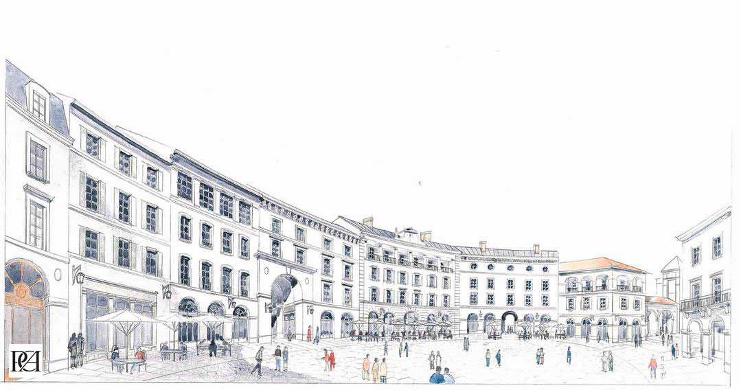 Serris – Tuscany Square | Paris Classical Architecture